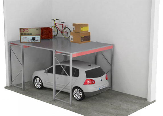 Soppalco Box Auto | Scaffalature Metalliche Roma